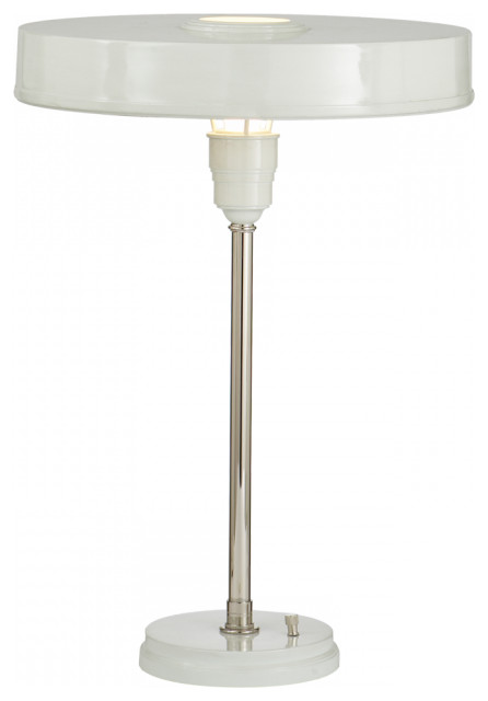 Carlo Table Lamp, 1-Light, Antique White, 21"H (TOB 3190PN/WHT 2G22R ...