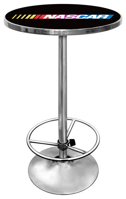 Nascar Chrome Pub Table - Indoor Pub And Bistro Tables - by DCG ...