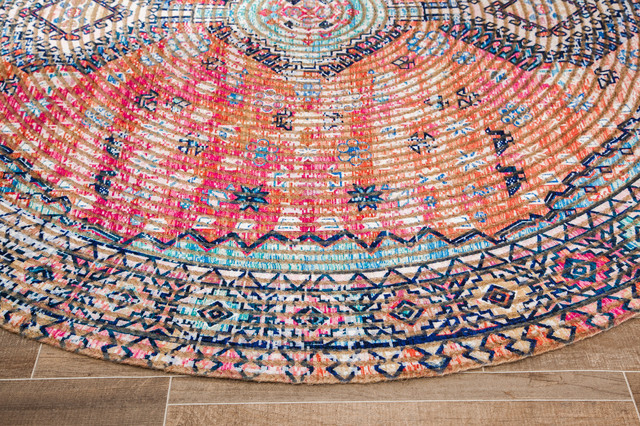 Dari Distressed Area Rug, 6' - Southwestern - Area Rugs - by Anji ...