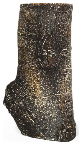Tree Trunk Small Polystone Vase - Rustic - Vases - by Kolibri Decor | Houzz