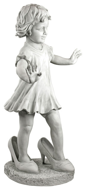 Hillary in Heels Garden Girl Statue - Traditional - Garden Statues And ...