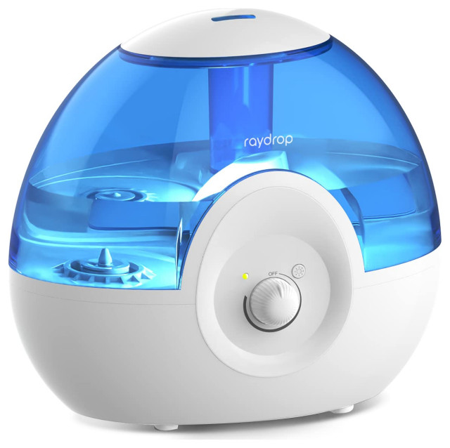 Cool Mist 2.2L Humidifiers for Bedroom, 28dB Whisper-Quite Humidifier ...