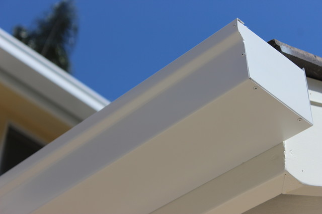 6 inch Box Style Gutters in Lakewood CA. - Traditional - los angeles ...