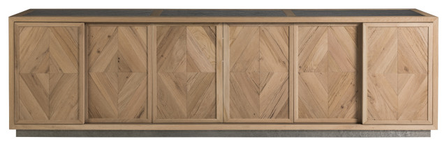 Verite Long Media Console - Industrial - Entertainment Centers And Tv ...