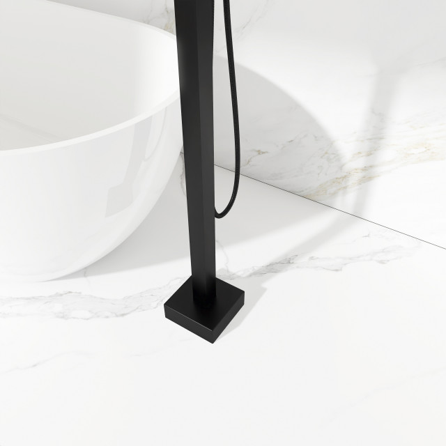 Freestanding Tub Shower Claw Foot Faucet With Handheld Spout ...