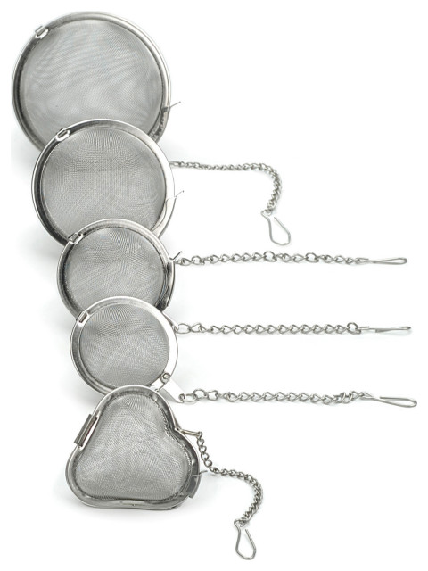 RSVP International Mesh Infuser, 2" Heart - Tea Infusers And Strainers ...
