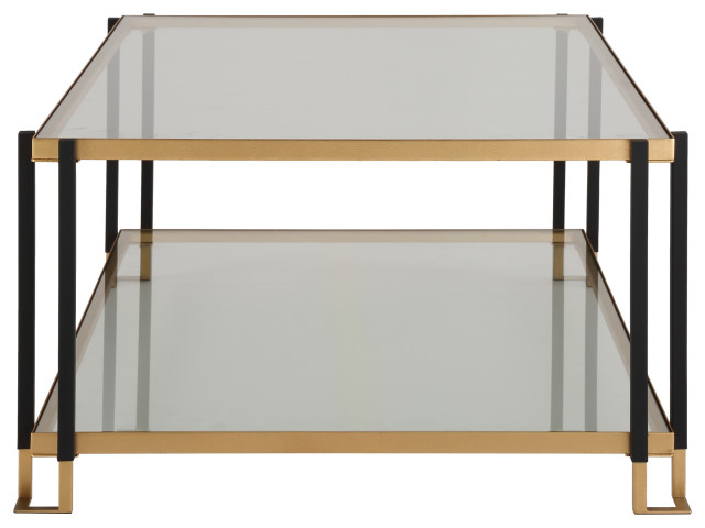 Uttermost 24846 Kentmore Glass Coffee Table - Contemporary - Coffee ...