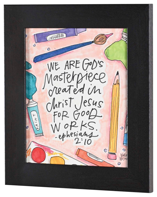 Framed Wall Art Masterpiece Marker 10x12 - Contemporary - Prints And ...