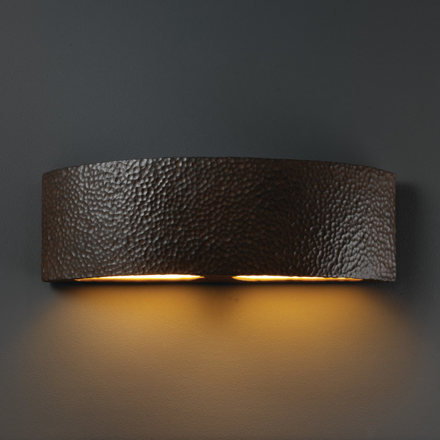 Ambiance ADA Arc, Closed Top, Wall Sconce, Iron - Transitional ...
