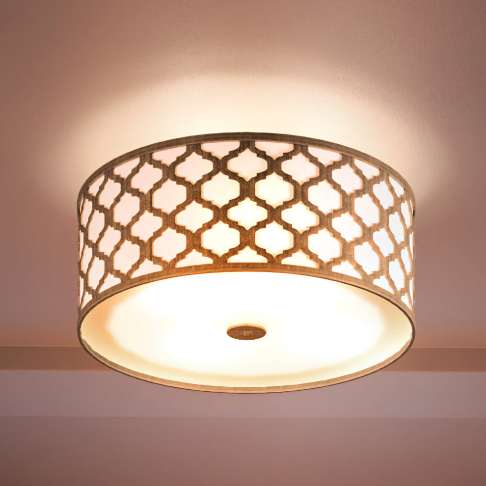 Luxury Moroccan Ceiling Light, Dark Gold, UEX2021 - Mediterranean ...