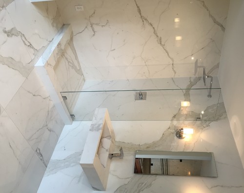 Dekton or Neolith as shower walls