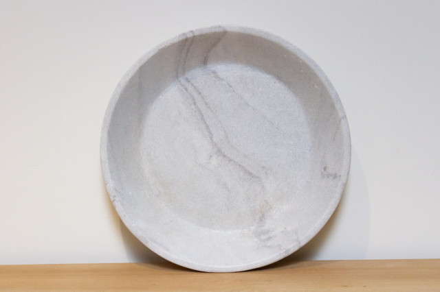 Elegant Round Marble Bowl - Transitional - Decorative Bowls - by De-cor ...