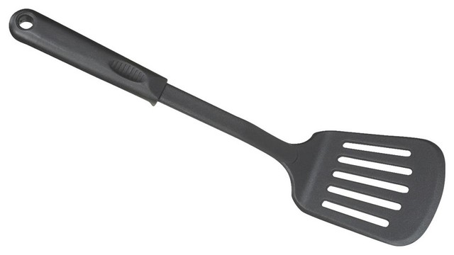 Norpro Black Nylon Non-Stick Slotted Spatula, 13 Inch - Contemporary ...