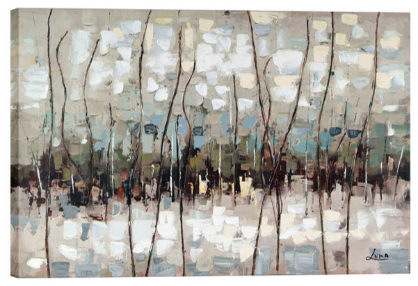 30" x 40" Abstract Canvas Wall Art Print by Luna M. - Contemporary ...