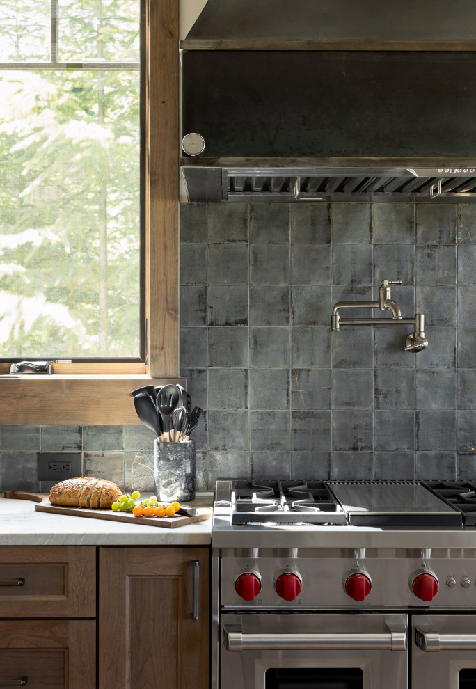 Suncadia Spa Lodge - Rustic - Kitchen - Seattle - by Space Lab Design ...