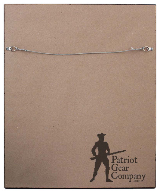 Framed A Patriot of 1776 Defending His Homestead, Illustration ...