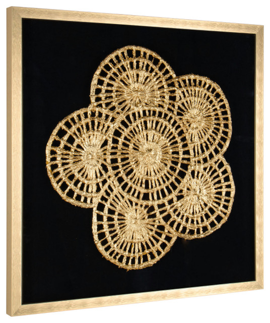 Golden Gold Shadow Box - Contemporary - Wall Accents - by Morning ...