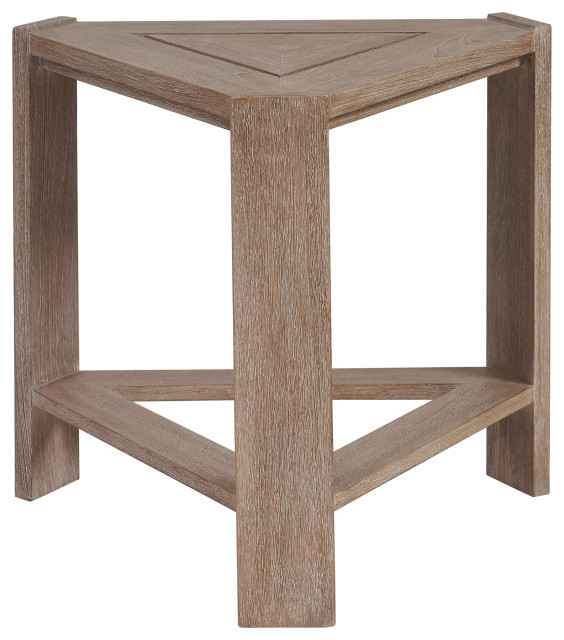 Triangular End Table - Transitional - Outdoor Side Tables - by Lexington Home Brands | Houzz