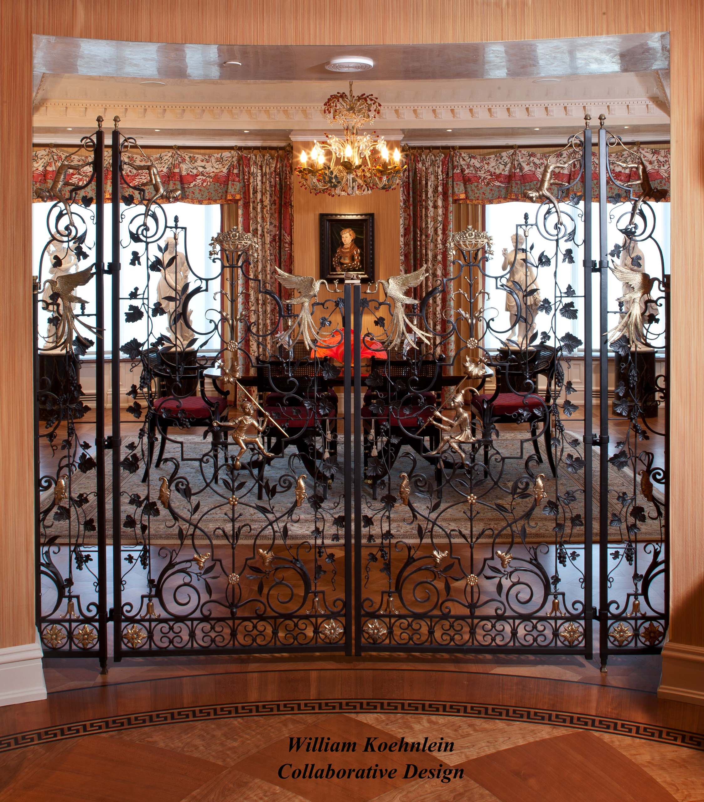 Decorative Indoor Iron Gates | Shelly Lighting