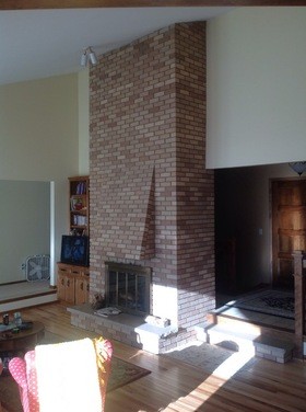 big fireplace resurfacing ideas