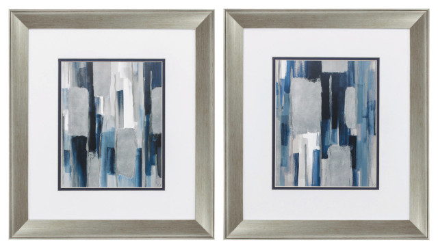 Mirage, 2-Piece Set Art Prints - Contemporary - Prints And Posters - by ...