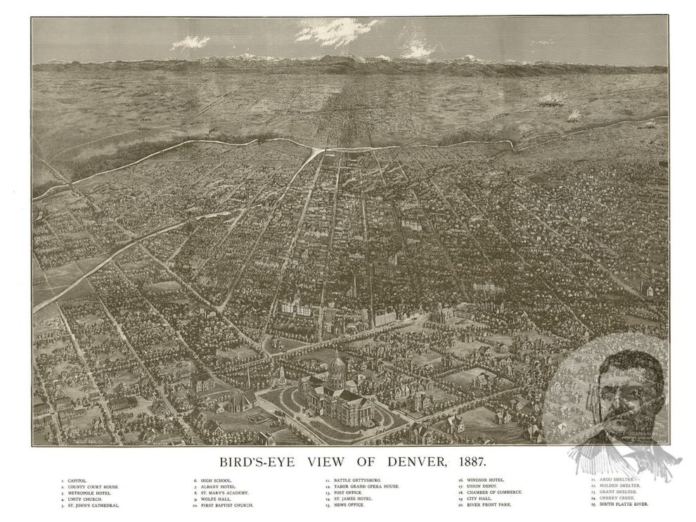 Old Map of Henniker New Hampshire 1889, Vintage Map Art Print, 12"x18 ...