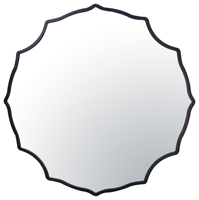 Not Baroque - en Wall Mirror, Black - Transitional - Wall Mirrors - by ...