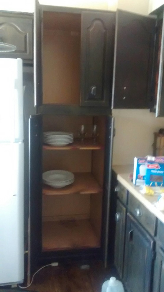 Deep Pantry Cabinet/Awkward Organization