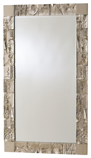 Pimlico Nickel Mirror - Contemporary - Wall Mirrors - by Lighting ...