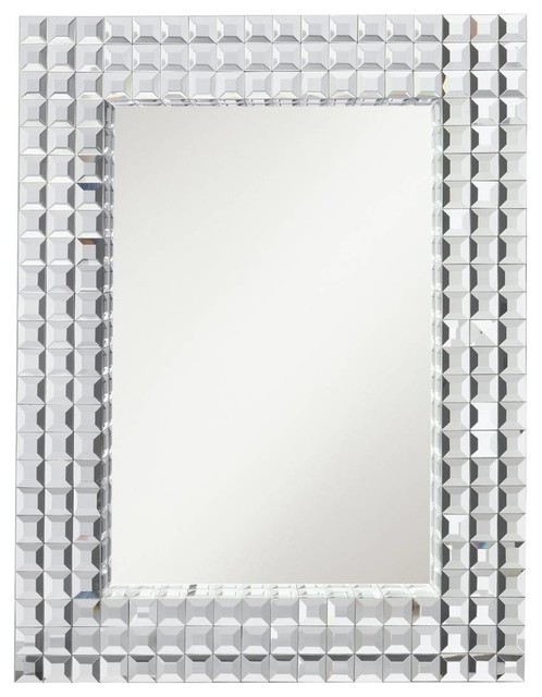 Kichler Bling Decorative Mirror in Clear - Transitional - Wall Mirrors ...