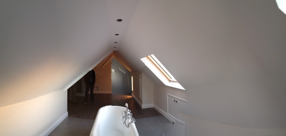 Sloping walls and 'useless' spaces