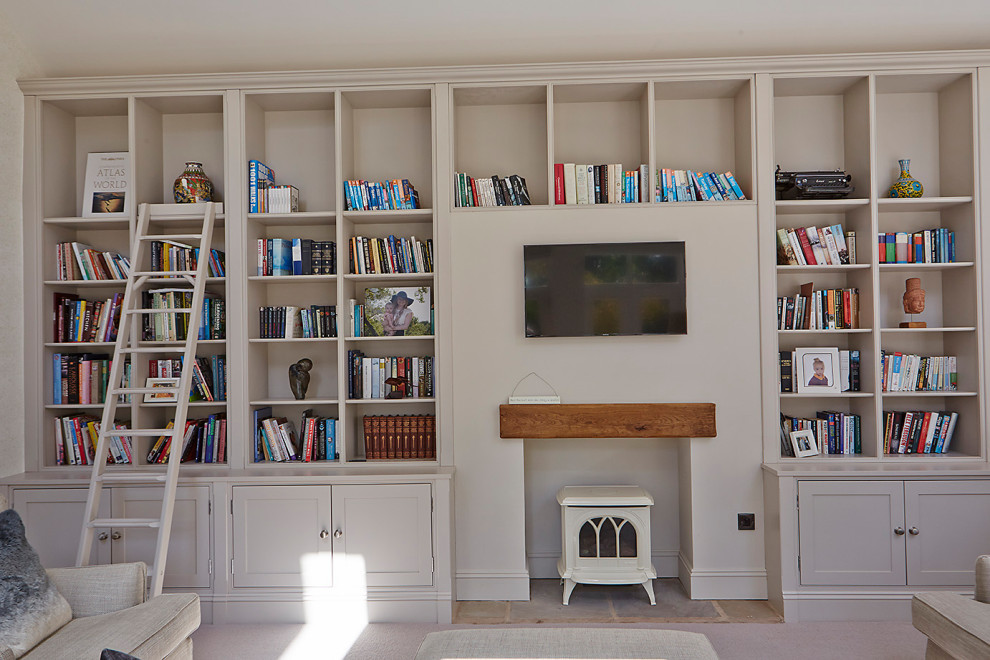Complete Refurbishment of a Georgian Manor - Traditional - Living Room ...