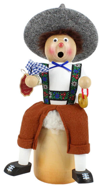 Steinbach Wooden Incense Burning German Smoker, Oktoberfest, 10 ...