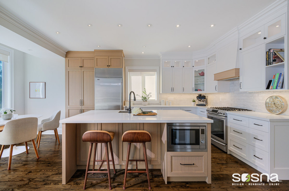 Toronto Family Home Update - Transitional - Kitchen - Toronto - by ...