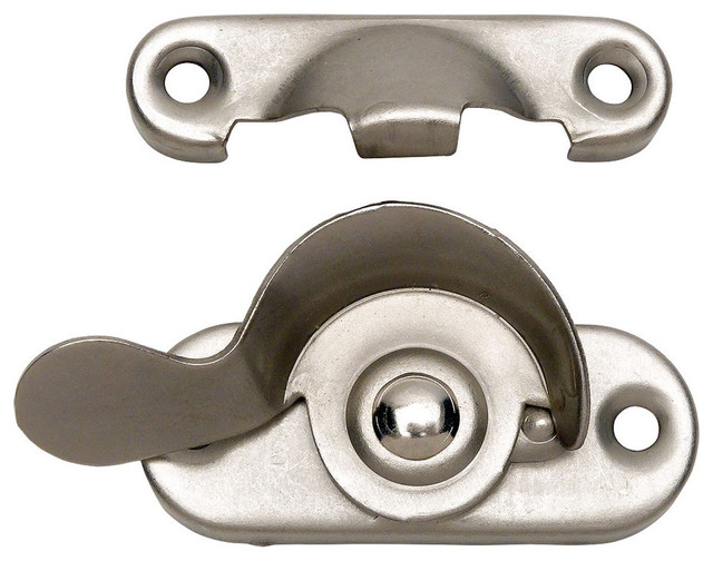 Satin Nickel Window Lock, 53713 - Transitional - Window Hardware And ...