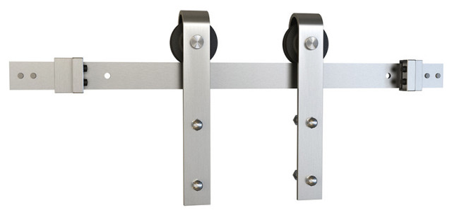 Schlage SD10-6.6 JSTP Strap Mount 78 Inch Sliding Barn Door Track ...