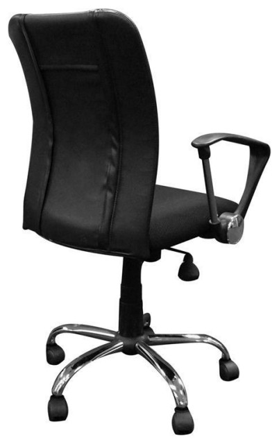 Dallas Cowboys Helmet Task Chair With Arms Black Mesh Ergonomic ...