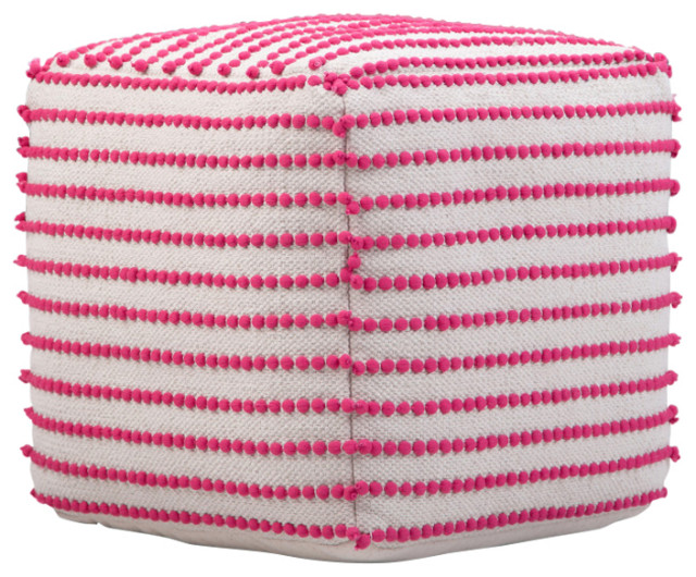 Bradshaw Square Pouf - Contemporary - Floor Pillows And Poufs - by ...