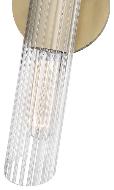 Mitzi H177102S Cecily 2 Light 4-3/4"W Wall Sconce - Contemporary - Wall ...