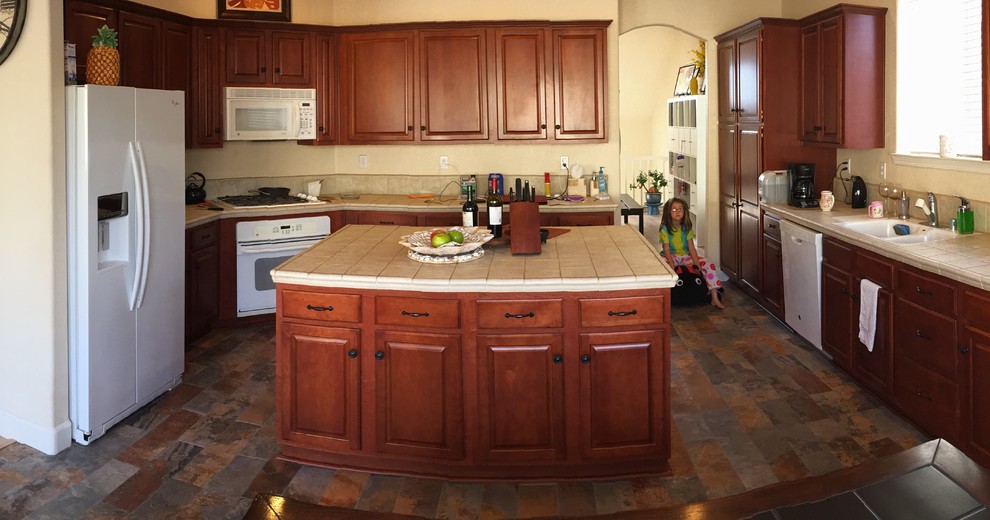 Which kitchen backsplash ...& to waterfall or not to waterfall??