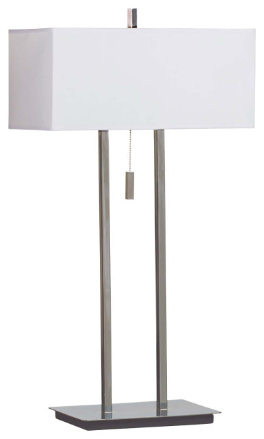 Kenroy 30816CH 2-Light Table Lamp, Emilio - Transitional - Table Lamps ...