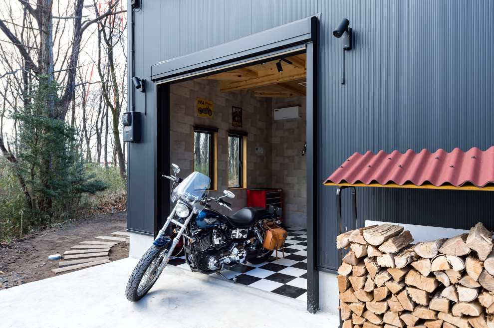BinO【COVACO】コバコ A様邸 - 北欧 - ガレージ - 他の地域 - 中村住宅工業株式会社 | Houzz (ハウズ)