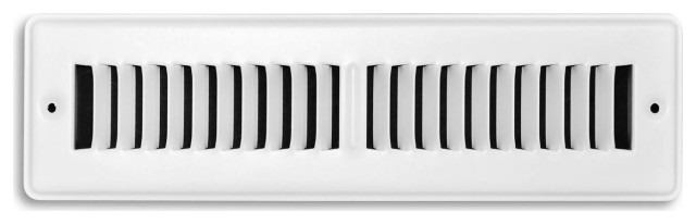 Stamped Steel Toe Space Grille - Contemporary - Registers Grilles And ...