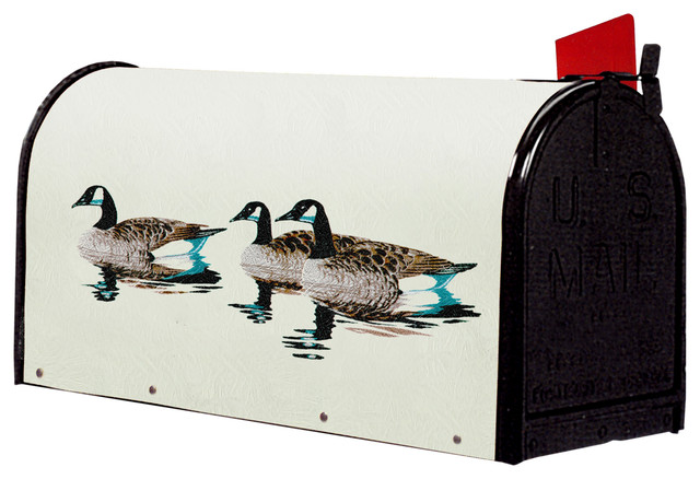 Bacova Fiberglass Wrapped Mailbox, Canadagoose - Rustic - Mailboxes ...