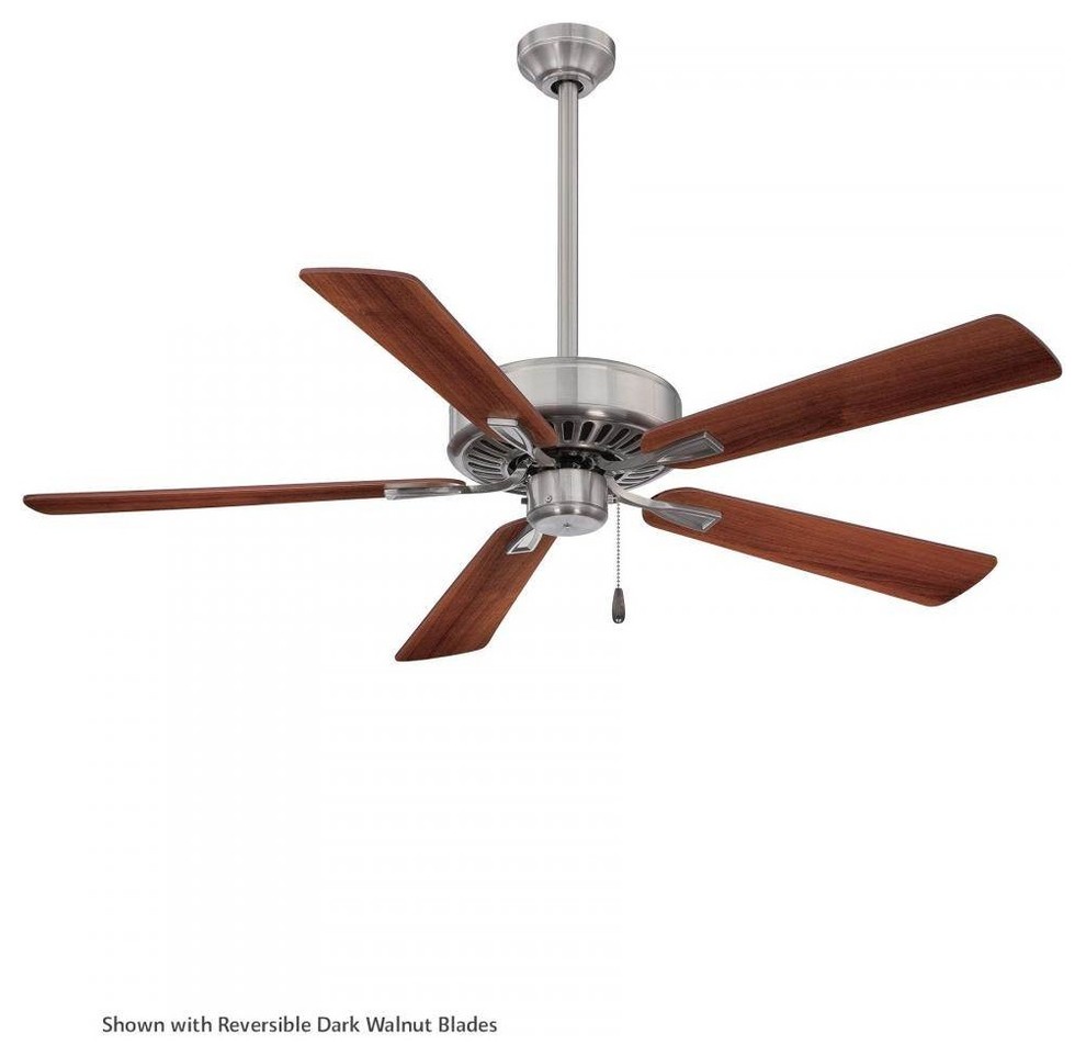 Minka-Aire Contractor Ceiling Fan, Bone White - Traditional - Ceiling ...