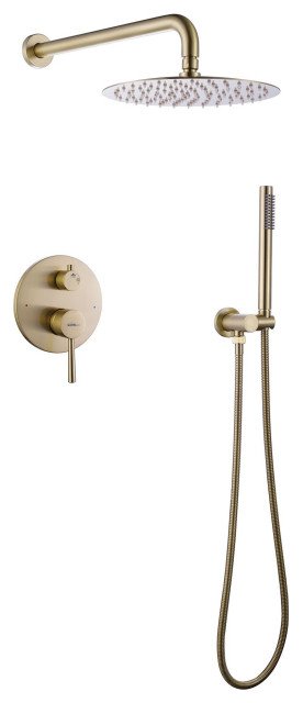 Round Two-function Concealed Bathroom Shower Set, With Embedded Box ...