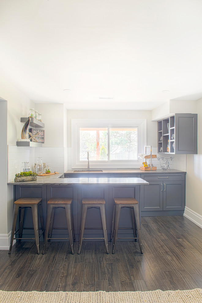 Cabin Themed Basement - Toronto - by ROYAL INTERIOR DESIGN LTD | Houzz