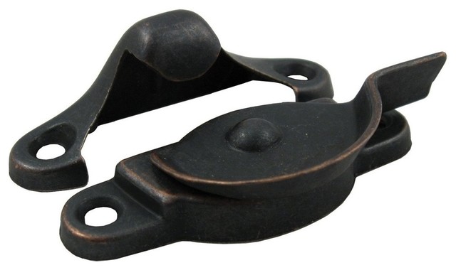 Sash Lock, Vintage Bronze - Traditional - Door Locks - by Stone Harbor ...