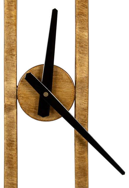 Urgo Numberless Metal Wall Clock, Gold 22 Diameter, 22" Diameter ...