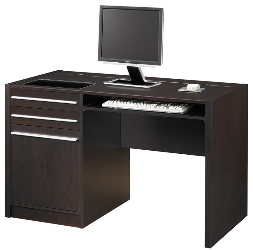 Coaster Halston 2-Drawer Rectangular Wood Connect-it Office Desk ...